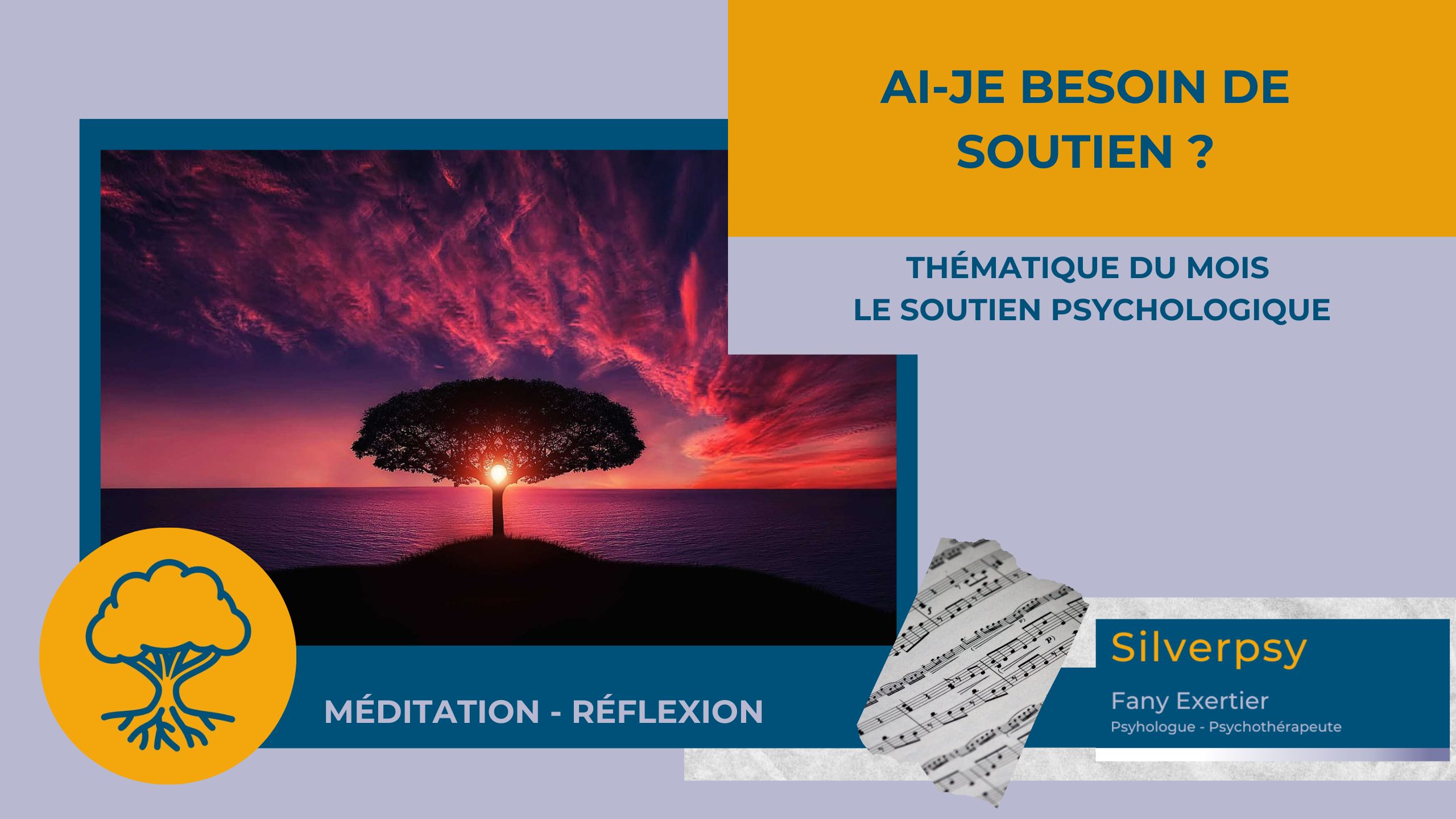 Méditation : Ai-je besoin de soutien ? - Fany Exertier Psychologue place Bellecour à Lyon